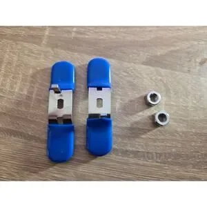 Other | 2 Pack Stainless Steel Ball Valve Handle Replacement Blue Vinyl ...